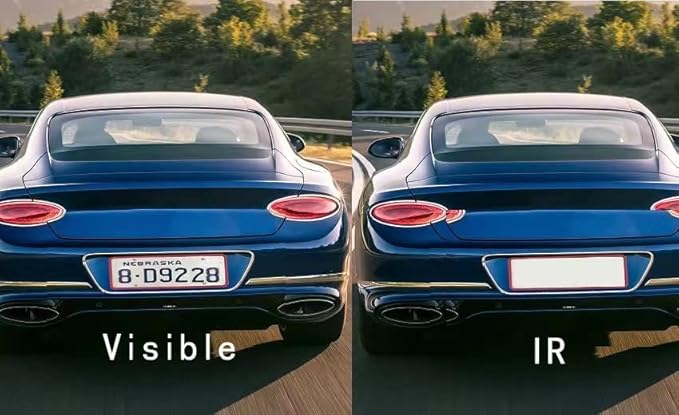 SunflexZone Clear Infrared Reflective Anti Speed Red Light Toll Camera ...