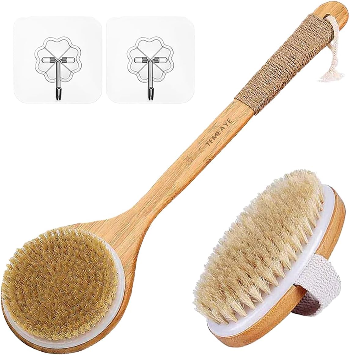 Amazon.com : Dry Brushing Body Brush for Lymphatic Drainage-Vegan Dry ...