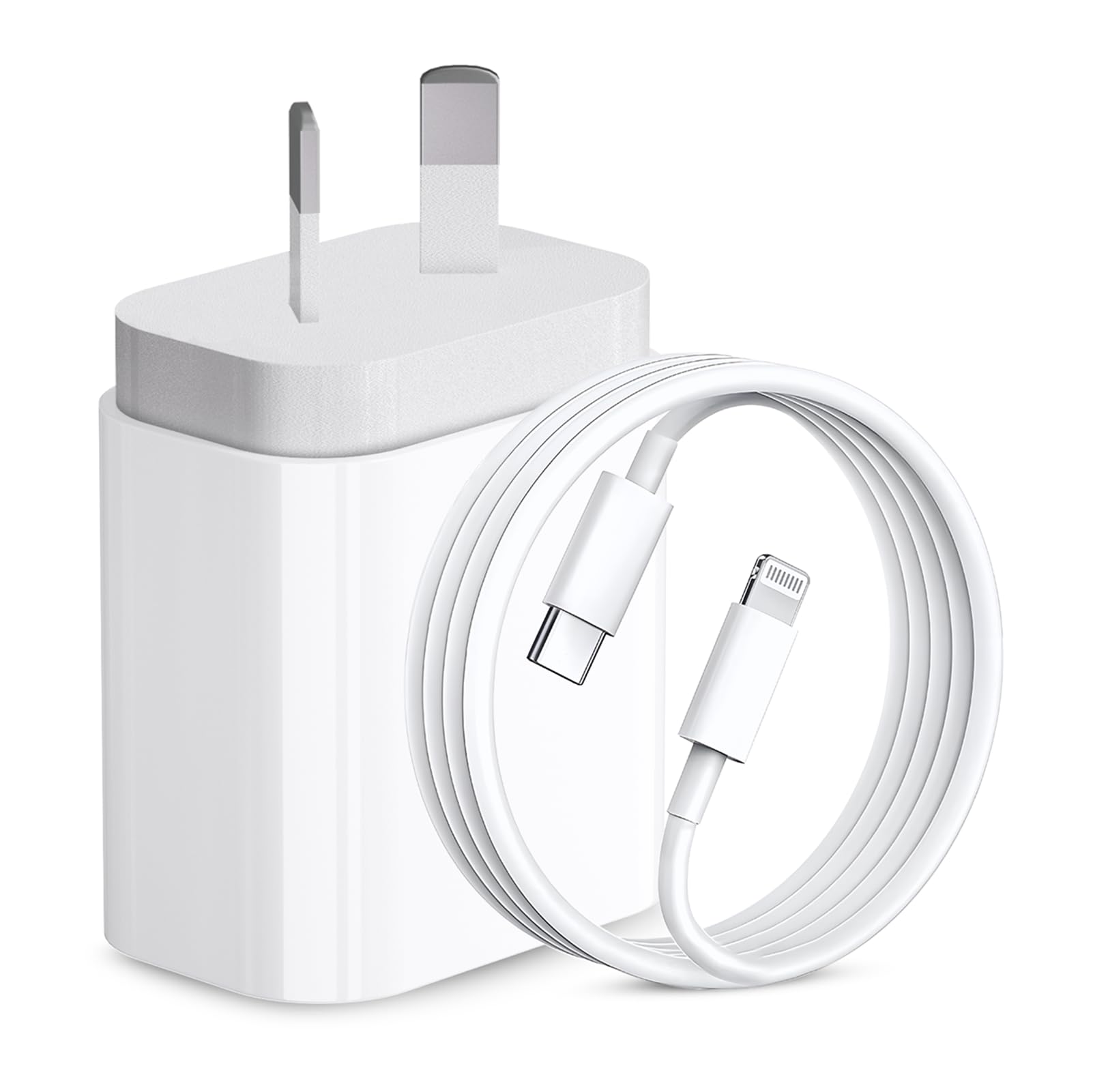 iPhone Charger, 20W USB C Charger with USB C to Lightning Cable, Apple ...
