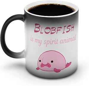 Blobfish Is My Spirit Animal Color Changing Mug Ceramic Heat Sensitive ...