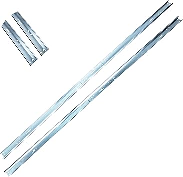 LAJIAOZ Garage Door Vertical Track Replacement, Galvanized Steel Garage ...