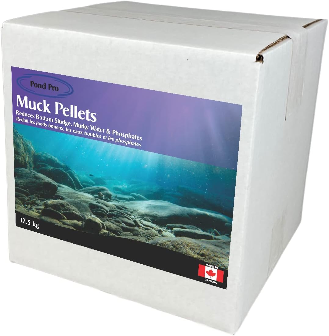 Muck Pellets Pond Bacteria- 12.5kg (27.5 lbs) : Amazon.ca: Patio, Lawn ...