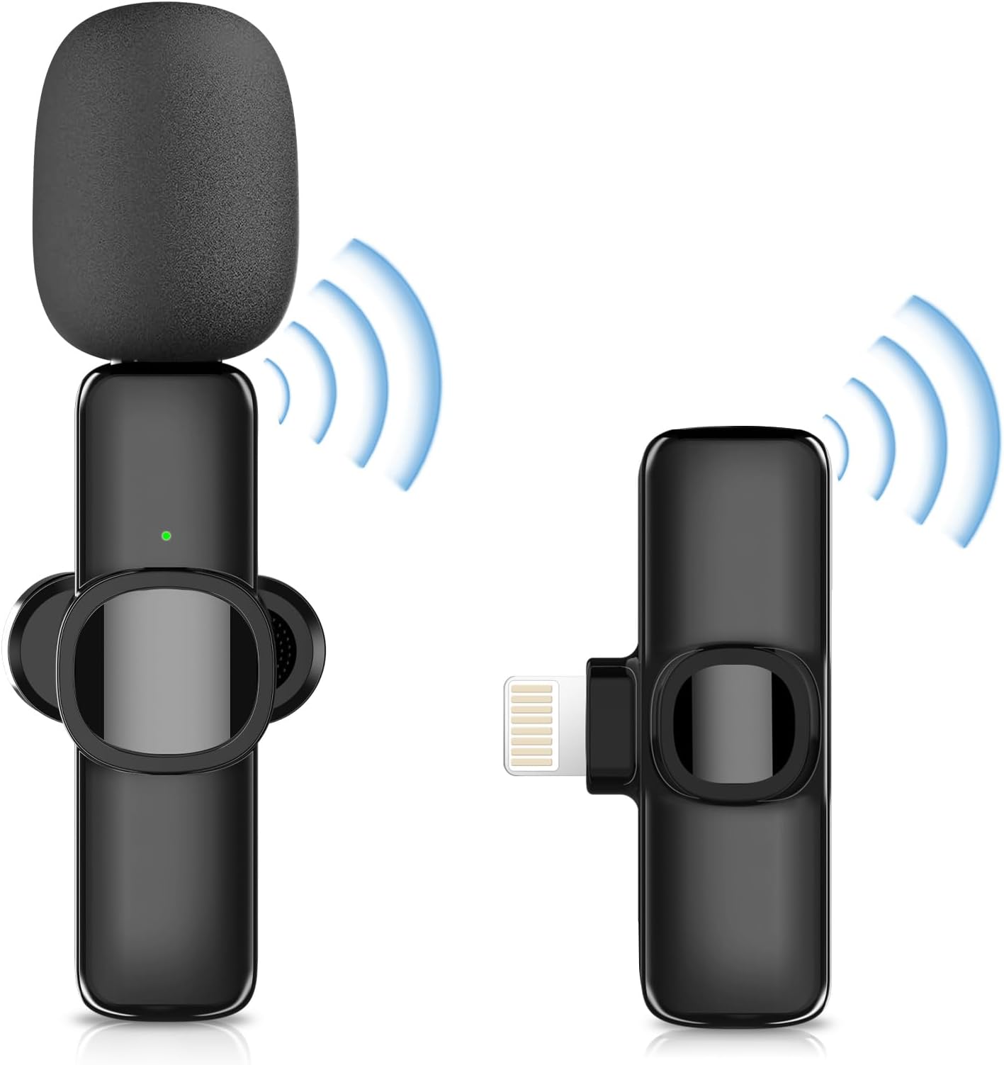 Amazon.com: JUDKIOM Wireless Lavalier Microphone for iPhone ...