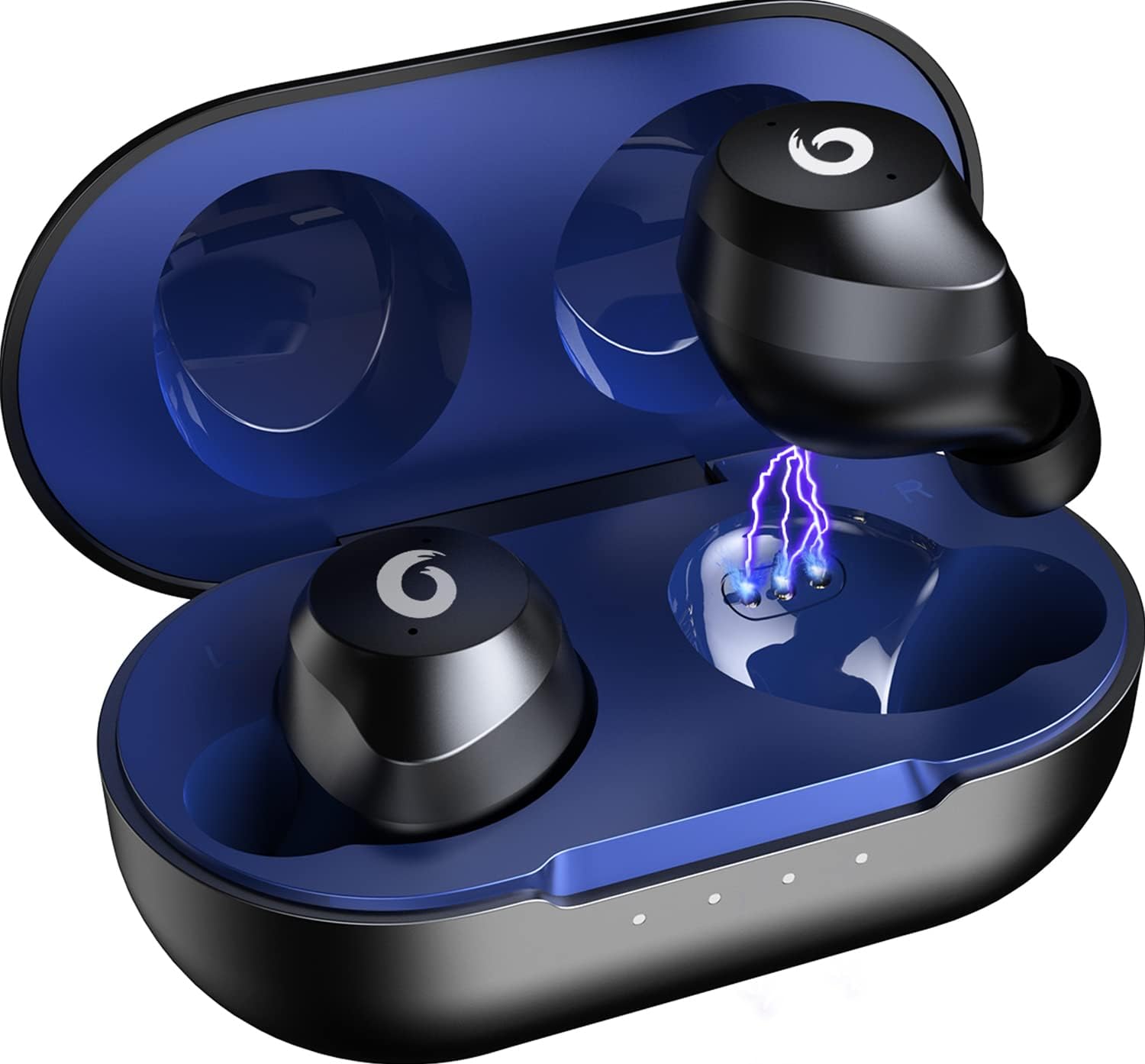 Amazon.com: MOZOTER S8 Mini Wireless Earbuds Bluetooth 5.3 in Ear Light ...
