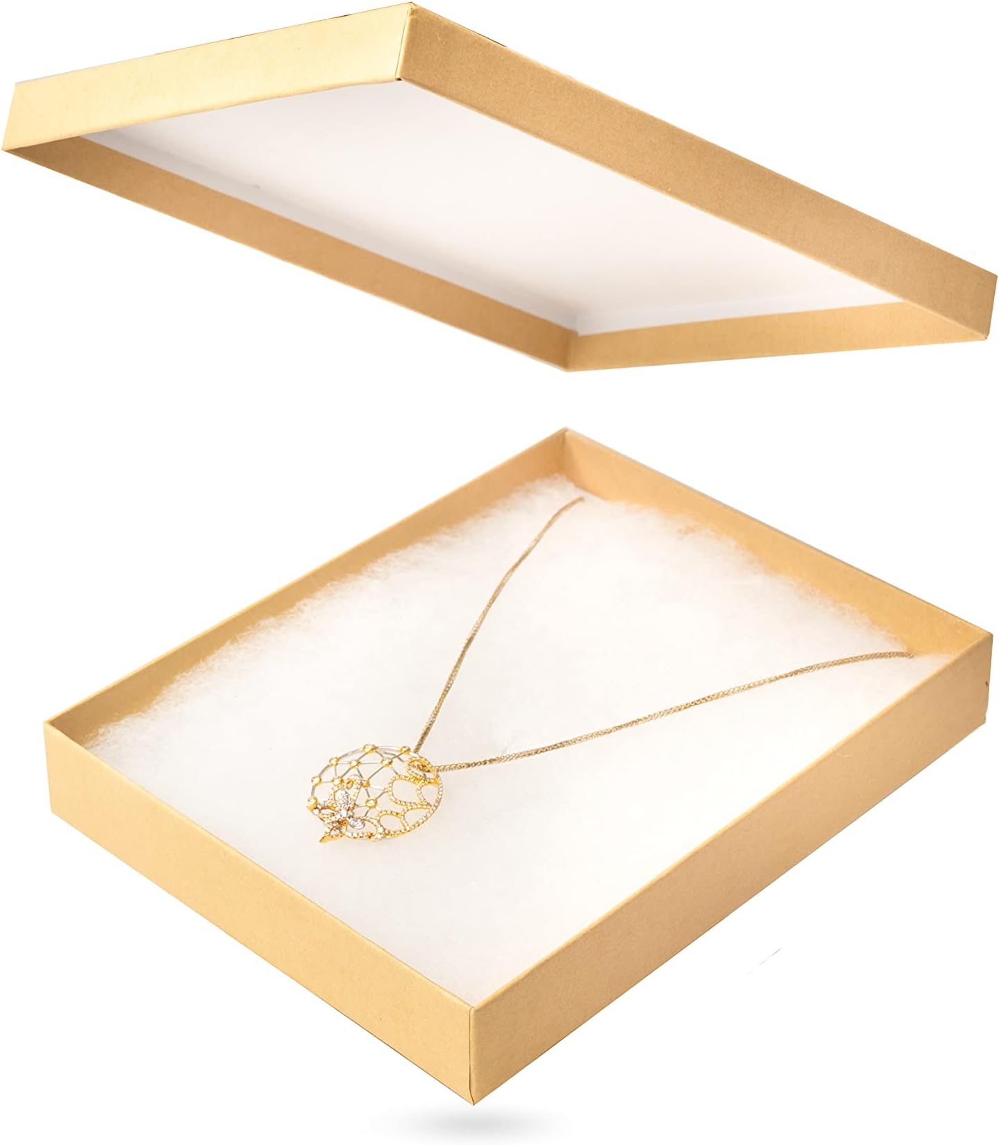 Amazon.com: 6 Pack Cotton Filled Brown Kraft Color Paper Cardboard ...