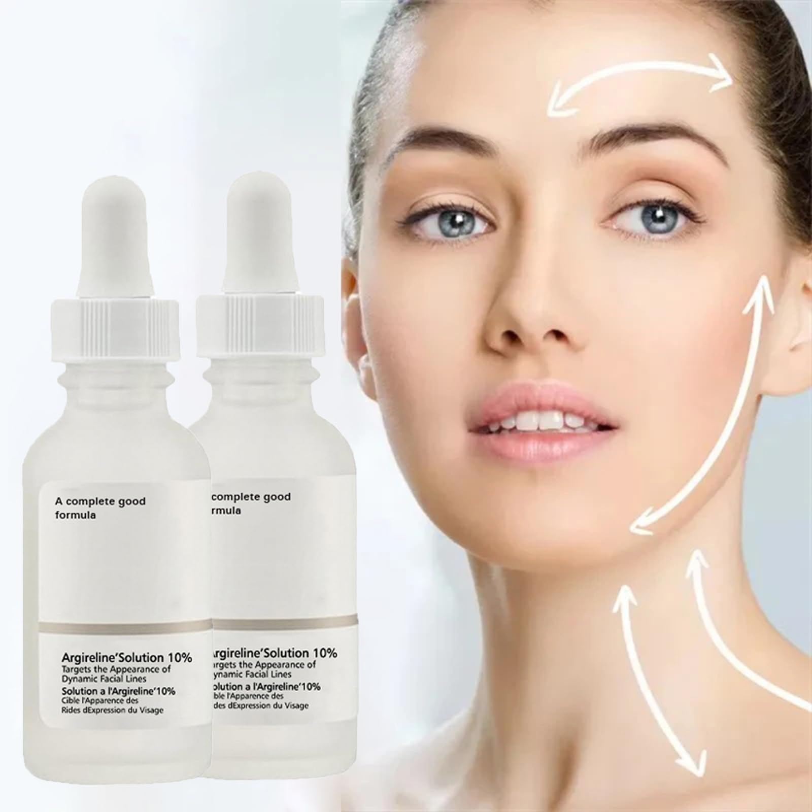 Amazon.com: Argireline Serum For Face, 2 PCS Anti-Wrinkle Facial Serum ...