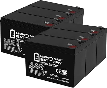 12V 9Ah Battery Replacement for Vision CP1272, CP1290-6 Pack : Health ...