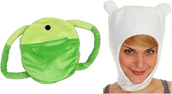 Amazon.com: Adventure FINN HAT & BAG Pilot Winter White Cap Fleece ...