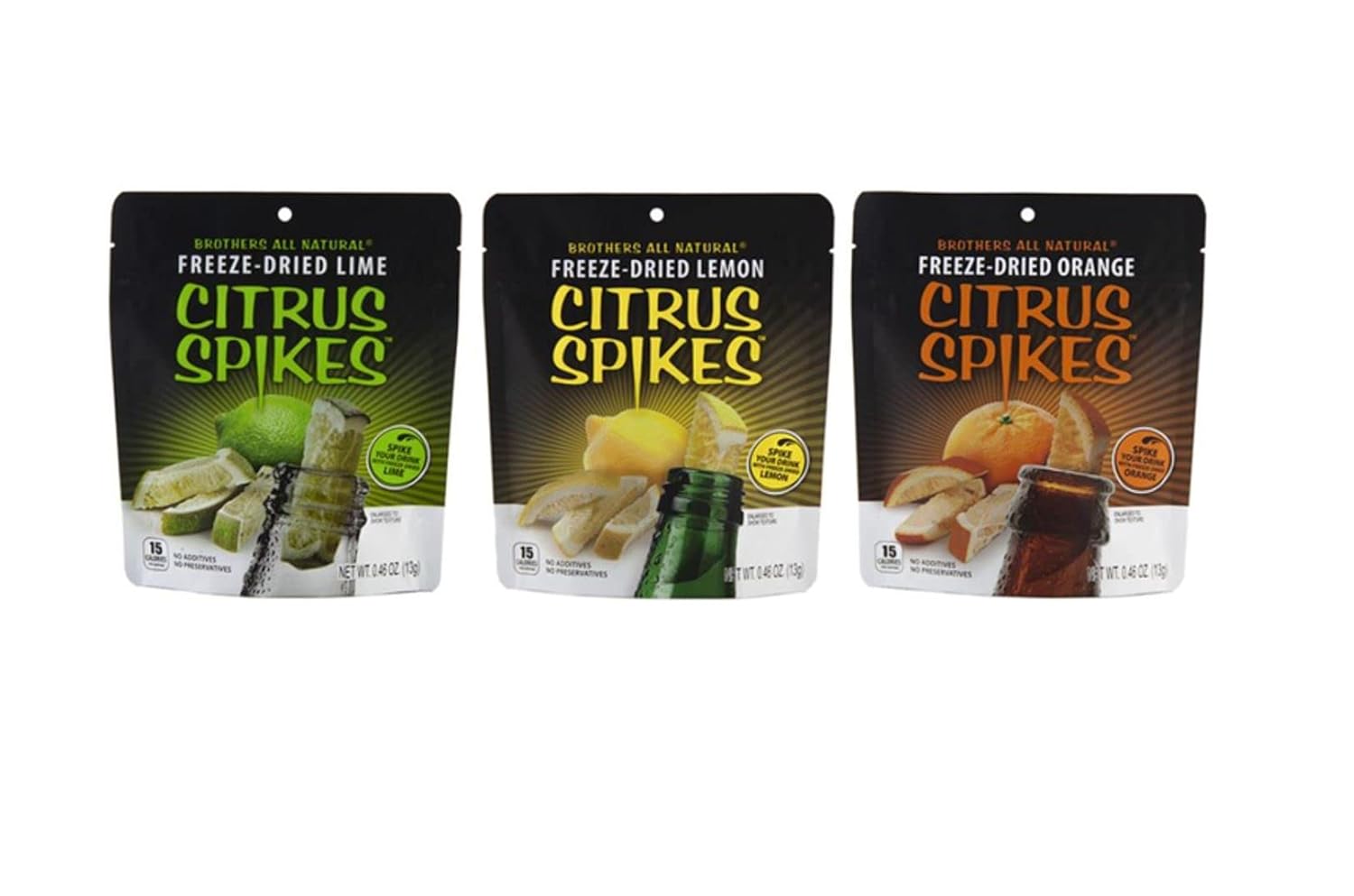 Amazon.com : Brothers All Natural Freeze Dried Citrus Spikes Variety ...