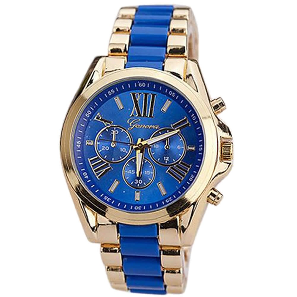 Wrisky Luxury Men Classic Stainless Steel Dial Quartz Analog Bangle ...