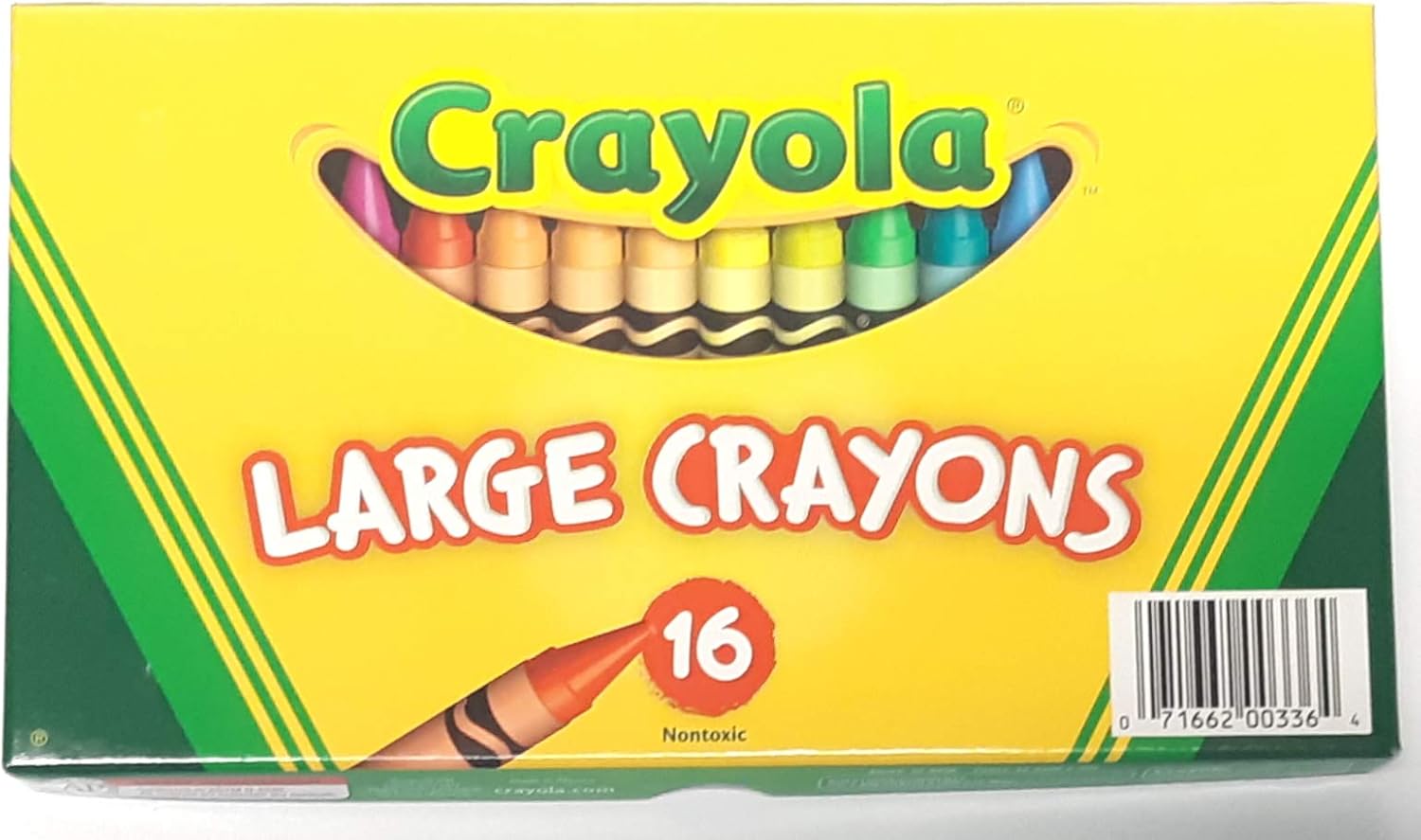 Large Crayons, 16 Colors/Box : Amazon.co.uk: Toys & Games