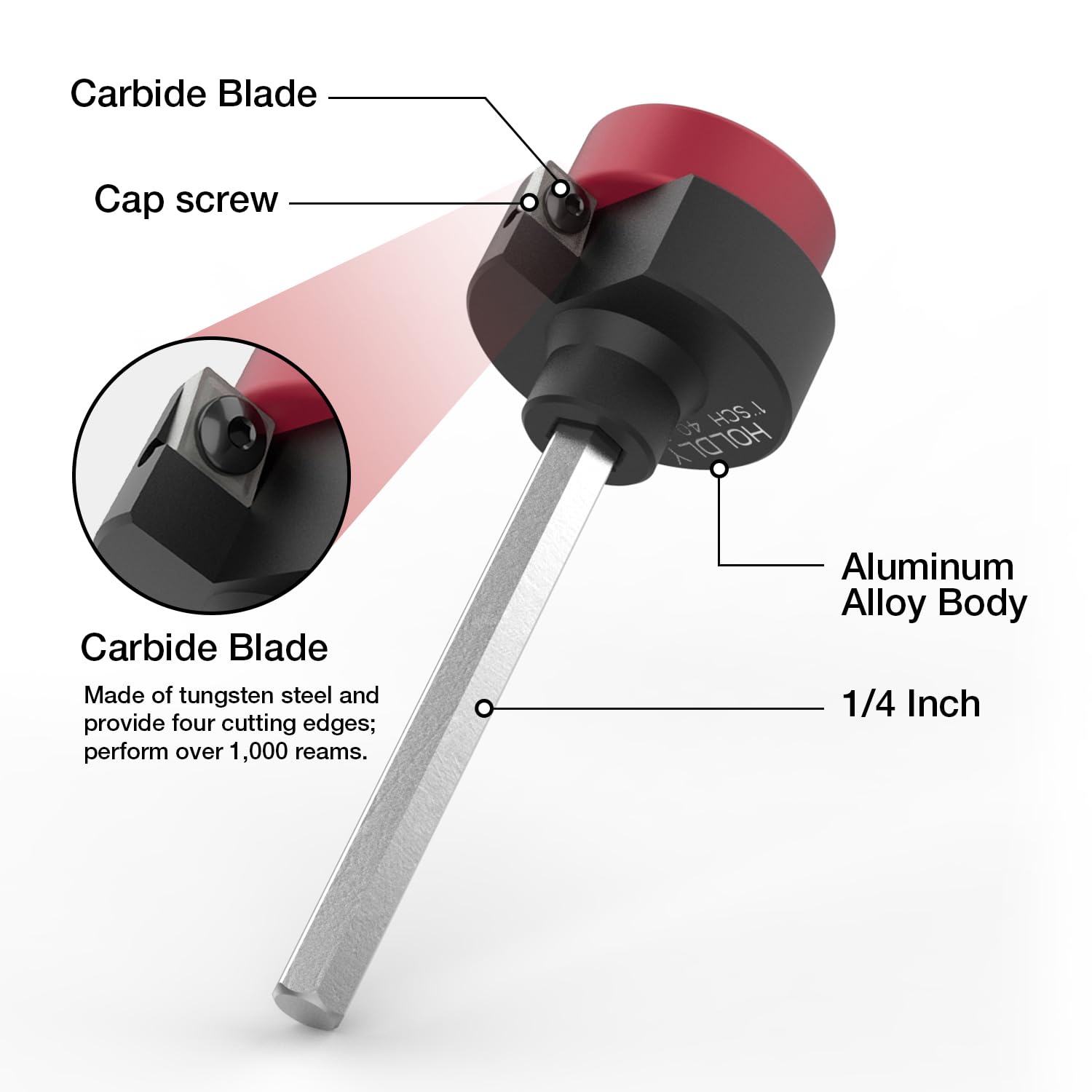 Snapklik.com : PVC Pipe Reamer 1 Inch Aluminum Head, PVC Socket Saver ...