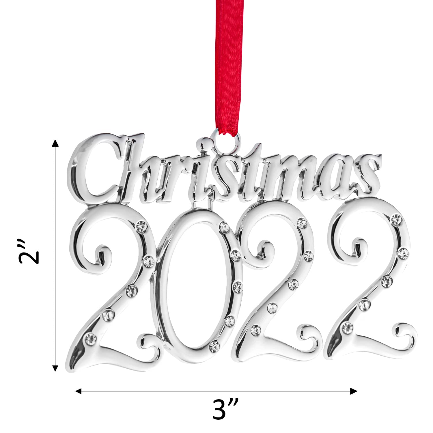 Snapklik.com : Klikel Christmas Ornament 2022 - Keepsake Dated 2022 ...