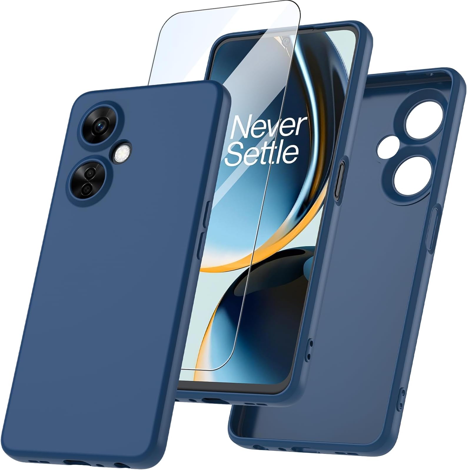 Amazon.com: Hensinple for Oneplus Nord N30 5G Case, Shockproof [with ...