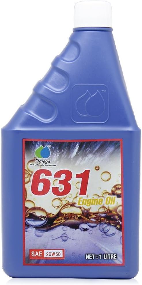 Amazon | omega EngineOil 631 20W50 オメガスタンダードオイル ・1Lボトル | バイク用エンジンオイル・ギア ...