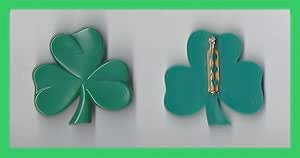 Amazon.com: Shamrock Pin Vintage Hallmark : Home & Kitchen