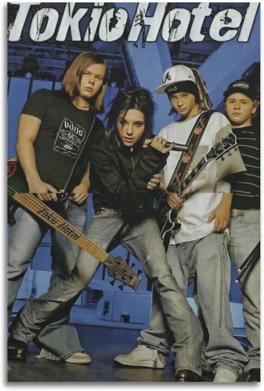 Amazon.com: Hotel Band Poster Tokio Poster Album Cover Posters for ...