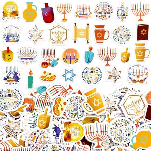 Amazon.com: Rite Lite Hanukkah Sticker Book - Jewish Holiday Stickers ...