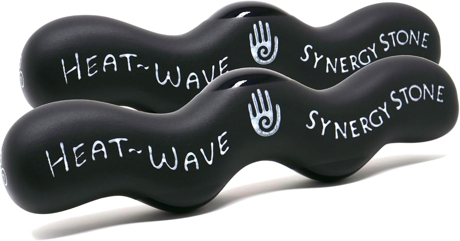 Amazon.com: Heat-Wave (Basalt Black)(Set of 2) Synergy Stones ...