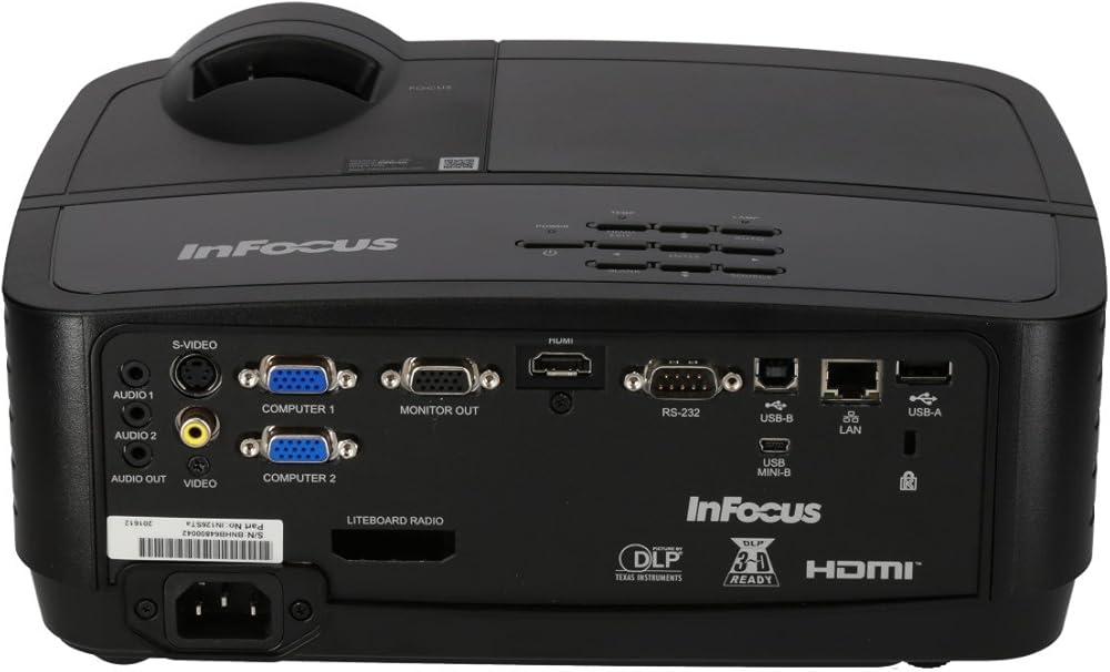 InFocus IN126STa WXGA Short Throw Projector, 3300 Portugal | Ubuy