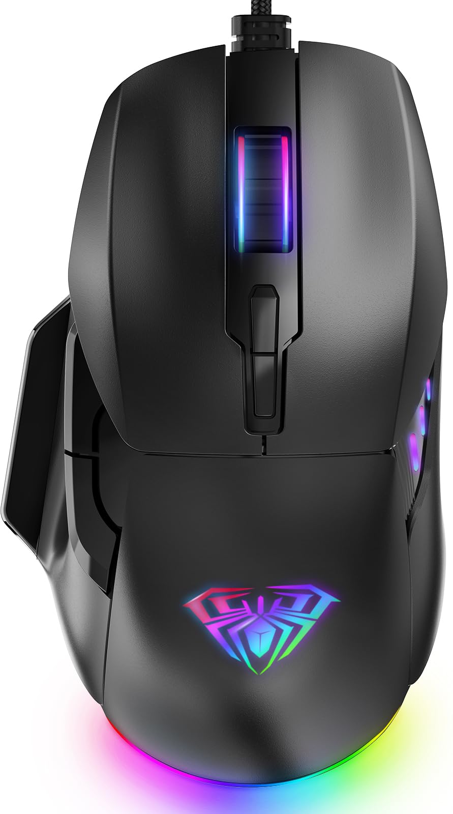 Snapklik.com : AULA Gaming Mouse, 12800 DPI RGB Wired Gaming Mouse