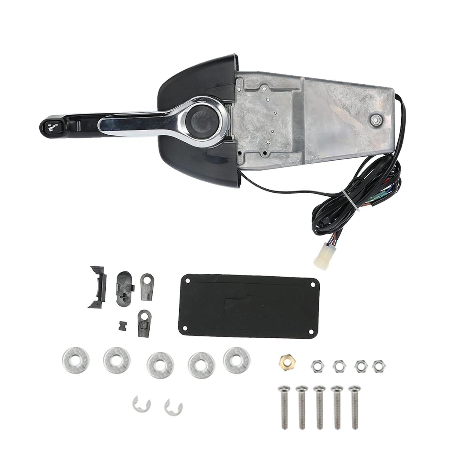 Marine Parts, ABS Metal Single Mount Marines Binnacle Remote Control ...