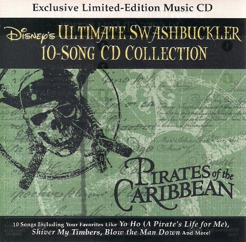 Pirates of the Caribbean - Disney's Ultimate Swashbuckler 10 Song CD ...