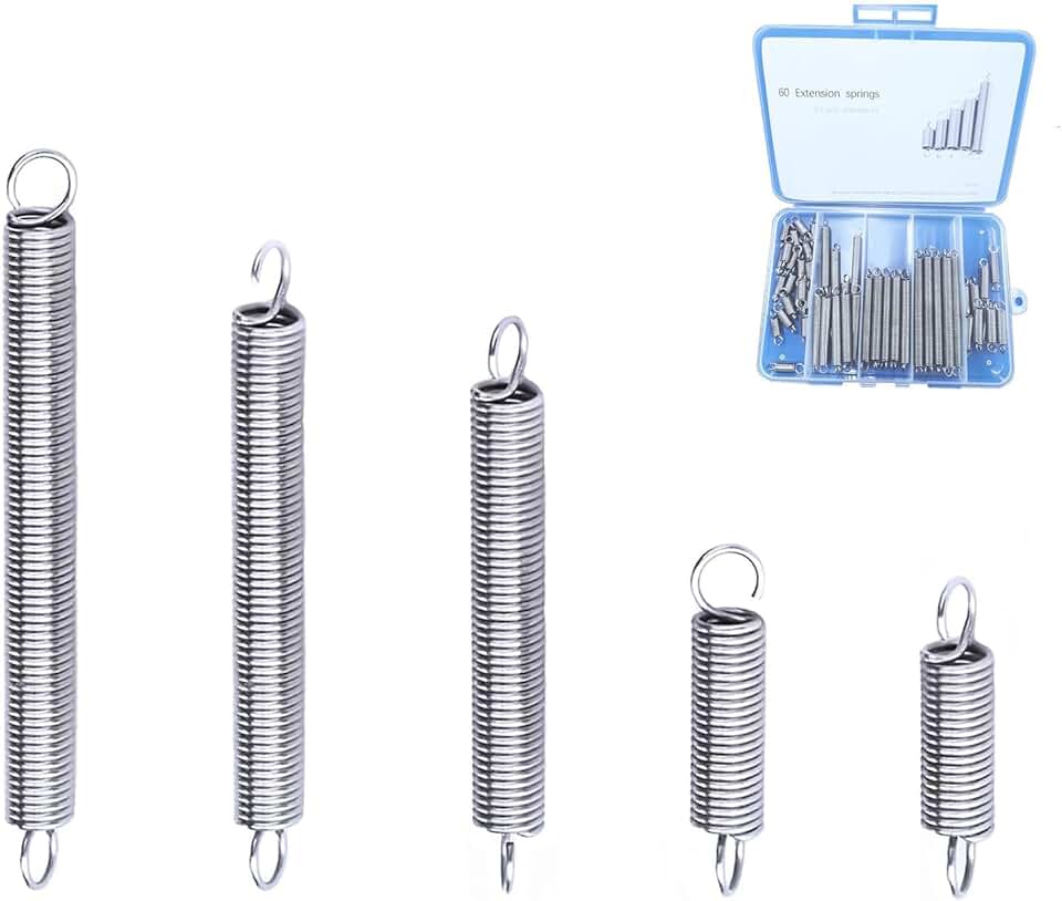 Amazon.co.uk: Mechanical Extension Springs - Mechanical Extension ...