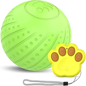 Pet Supplies : clinmday Intelligent Interactive Dog Toy Ball with ...