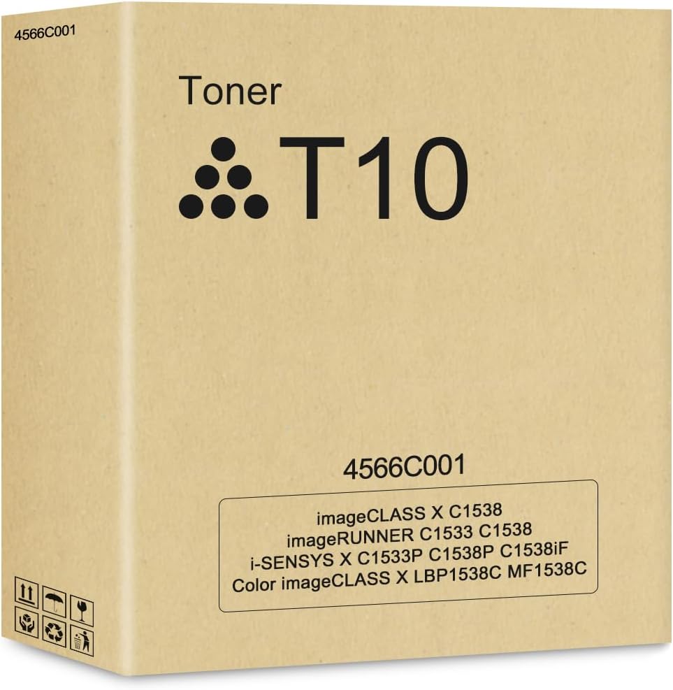 Amazon.com: T10 Toner Black 4566C001 Remanufactured T10L Toner ...