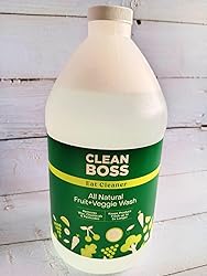 Amazon.com: CleanBoss Eat Cleaner Triple-Action Fruit + Veggie Wash ...