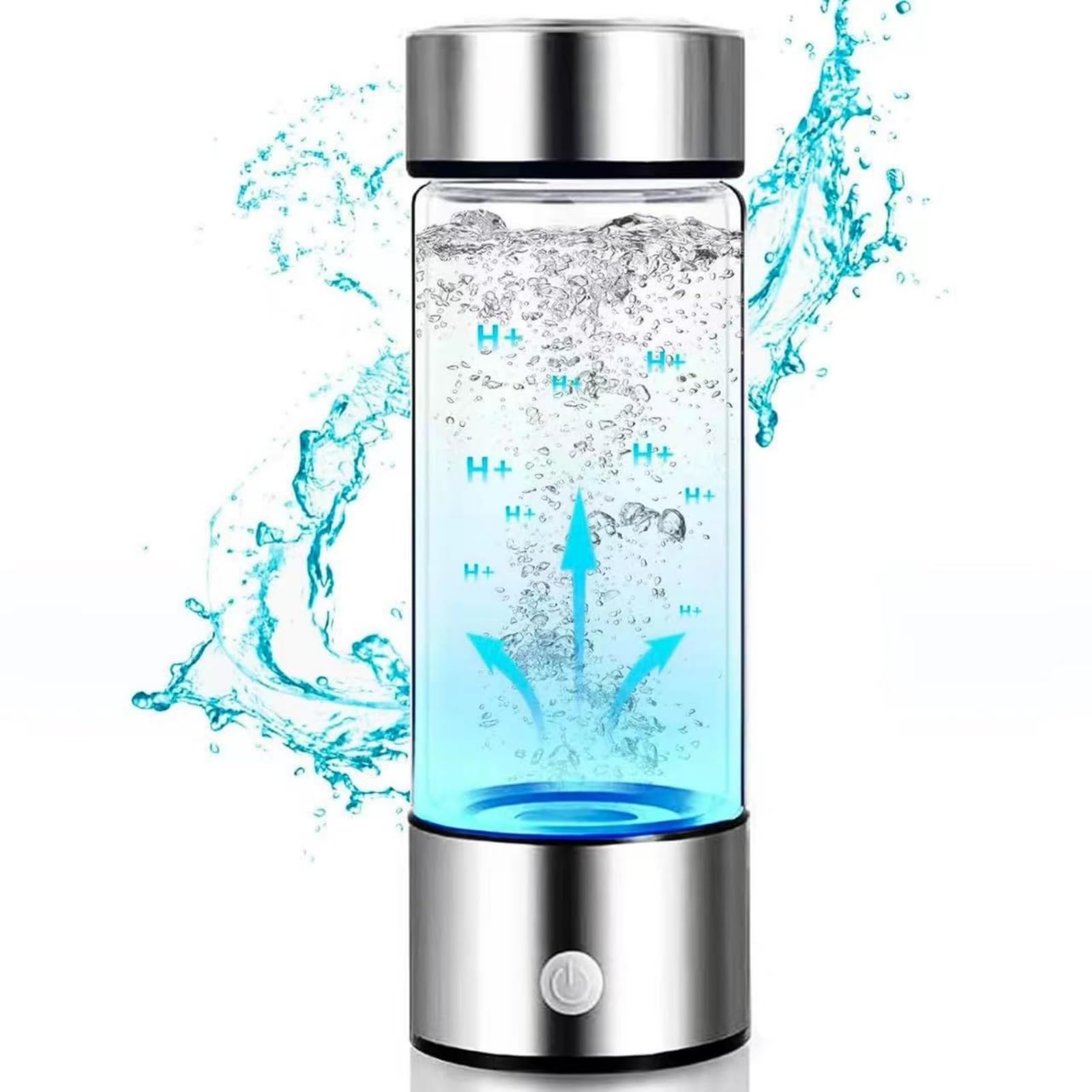 Amazon.com: 420ml Hydrogen Water Bottle, Portable Hydrogen Water ...