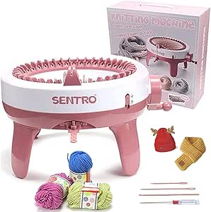 Amazon.com: KPTIJXE Knitting Machine 40 Needles, with Needle Arranging ...