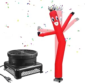 Amazon.com: 20 Ft Tall Inflatable Tube Man, Air Powered Waving Puppet ...