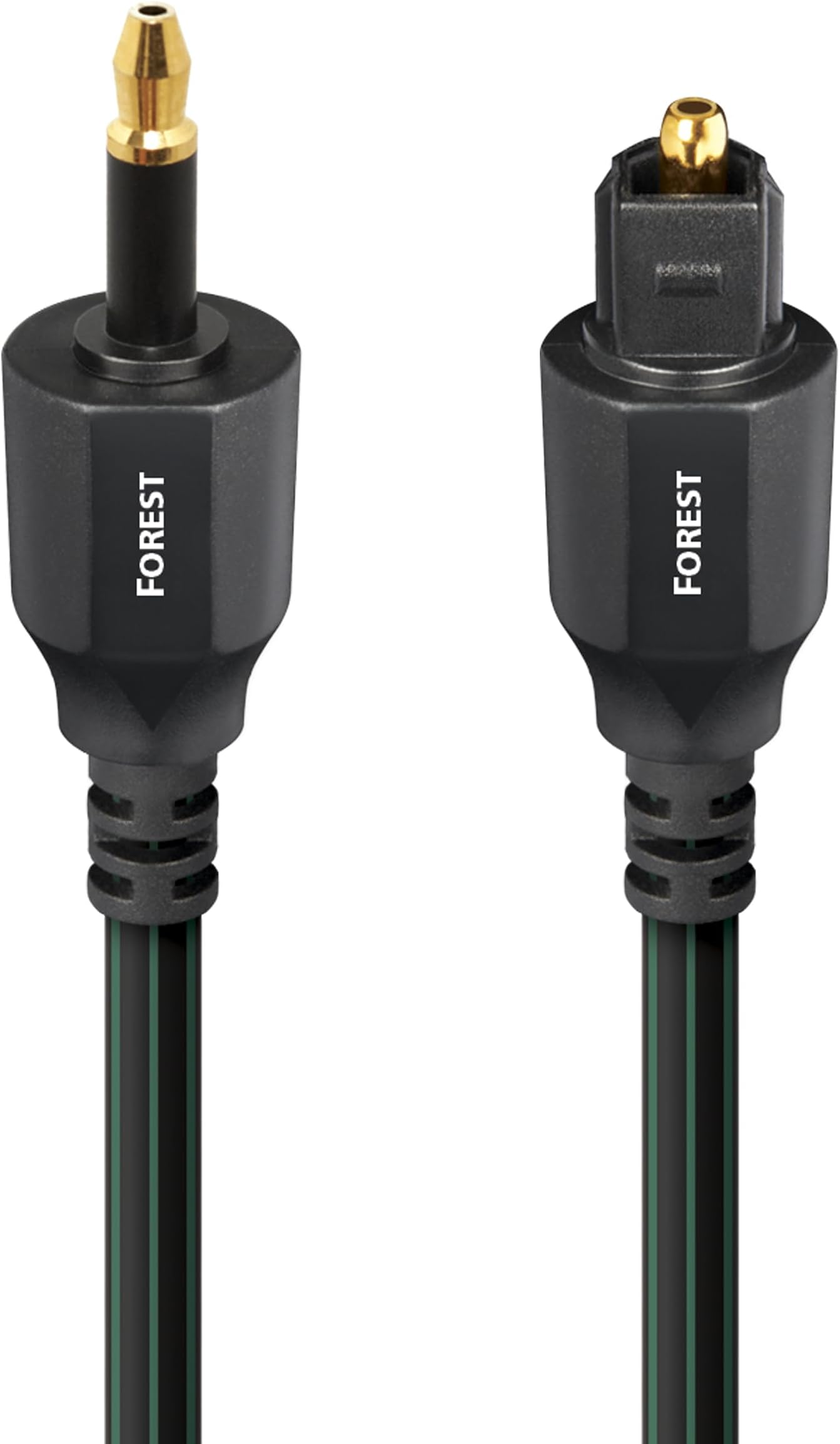 Amazon.com: AudioQuest Forest OptiLink 0.75m (2.46 feet) Full to 3.5mm ...