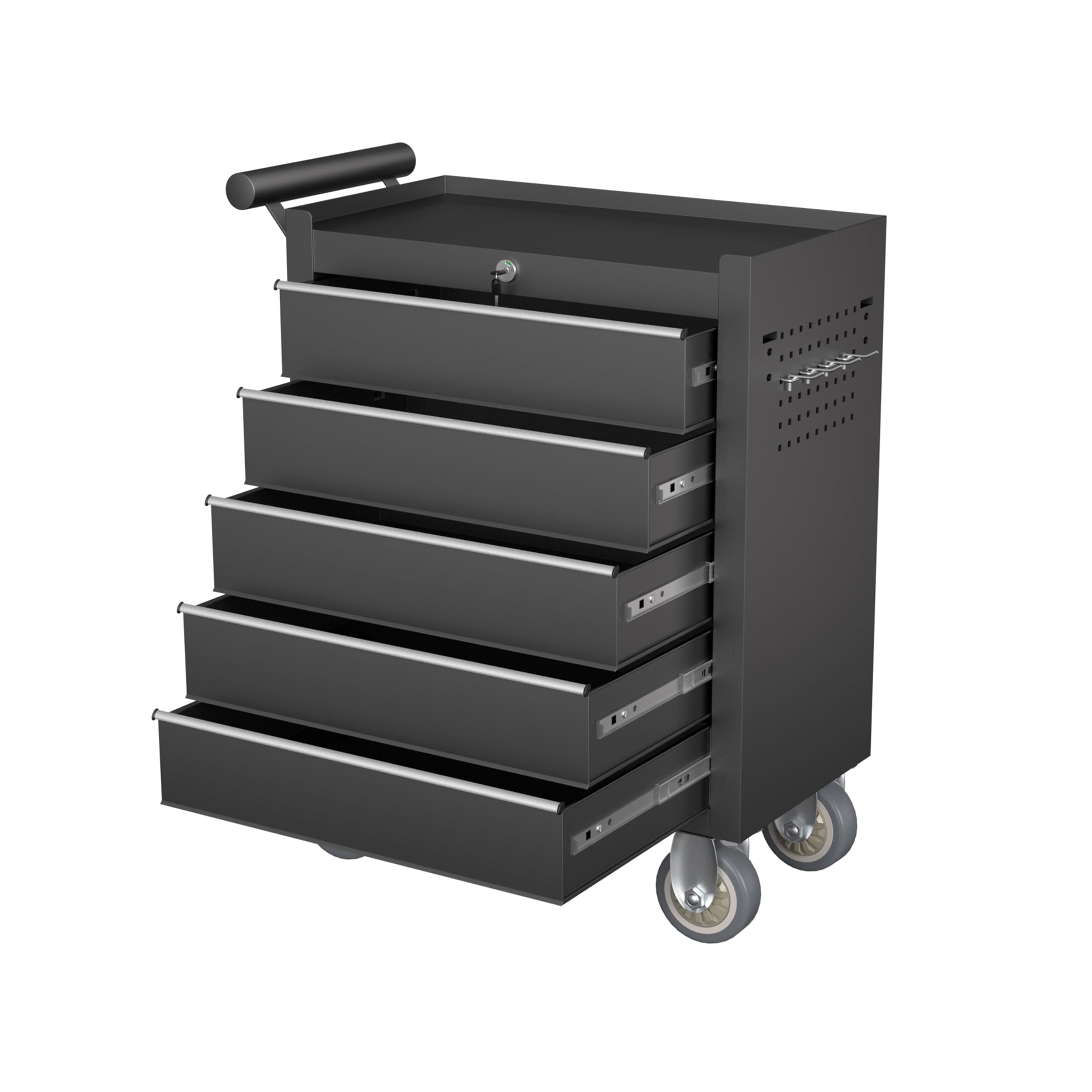 Buy Yardenaler 5-Drawer Rolling Tool Chest, Heavy Duty Rolling Tool Box ...