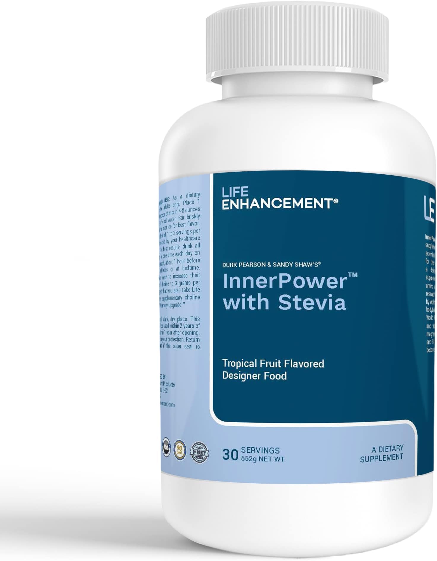 Amazon.com: Life Enhancement InnerPower with Stevia |Amino Acids, B ...