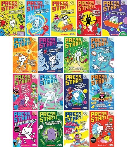 Press Start! Complete Series Set (Books 1-17): Thomas Flintham ...
