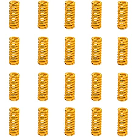 Amazon.com: uxcell 3D Printer Die Spring, 22mm OD 35mm Long 4pcs Spiral ...
