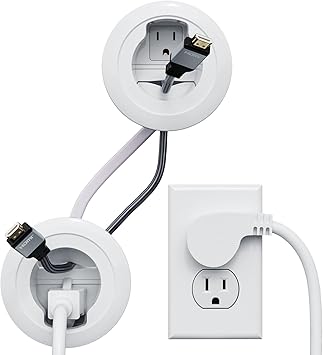 Amazon.com: in Wall Cable Management Kit, Power & Low Voltage Wire ...