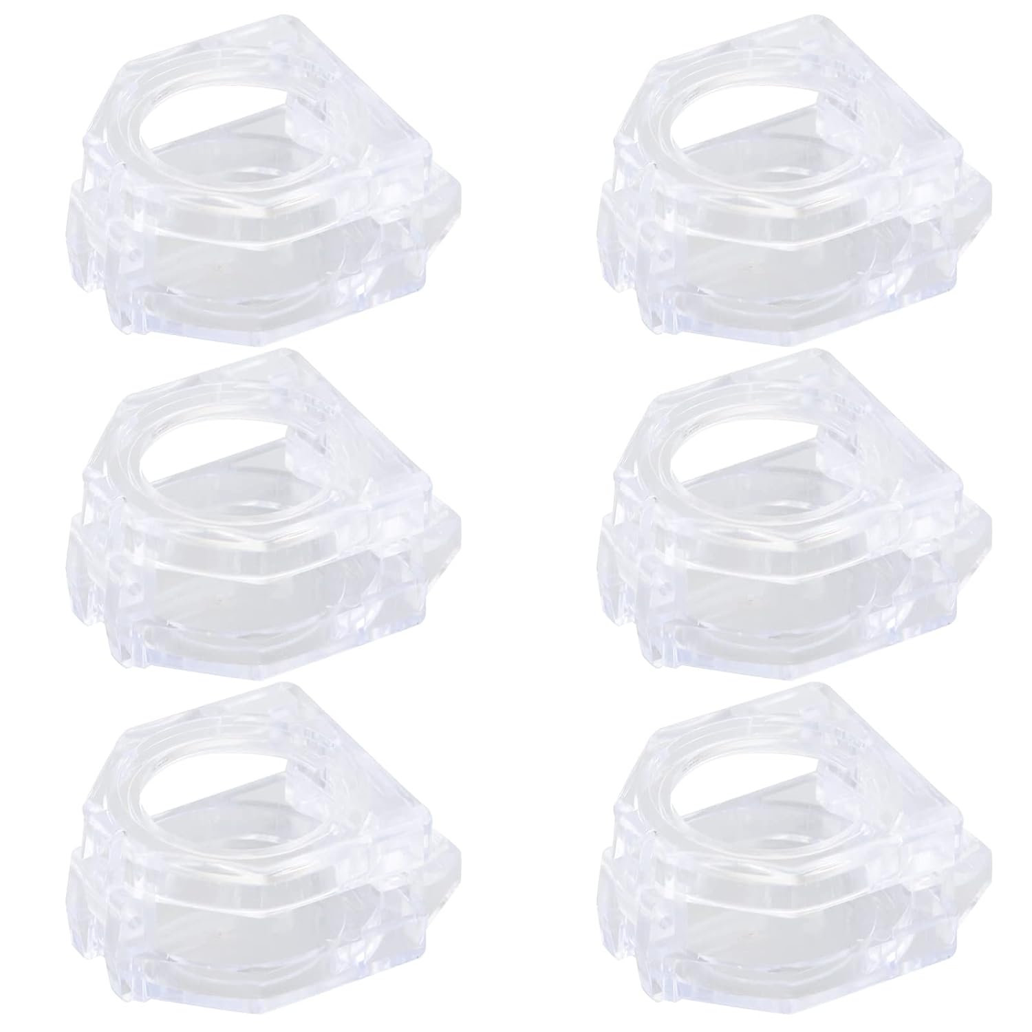 Antrader 22mm Plastic Push Button Switch Protector Round Protective ...