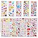 Amazon.com: Stickers for Kids 1000+, 3D Puffy Stickers 40 Different ...