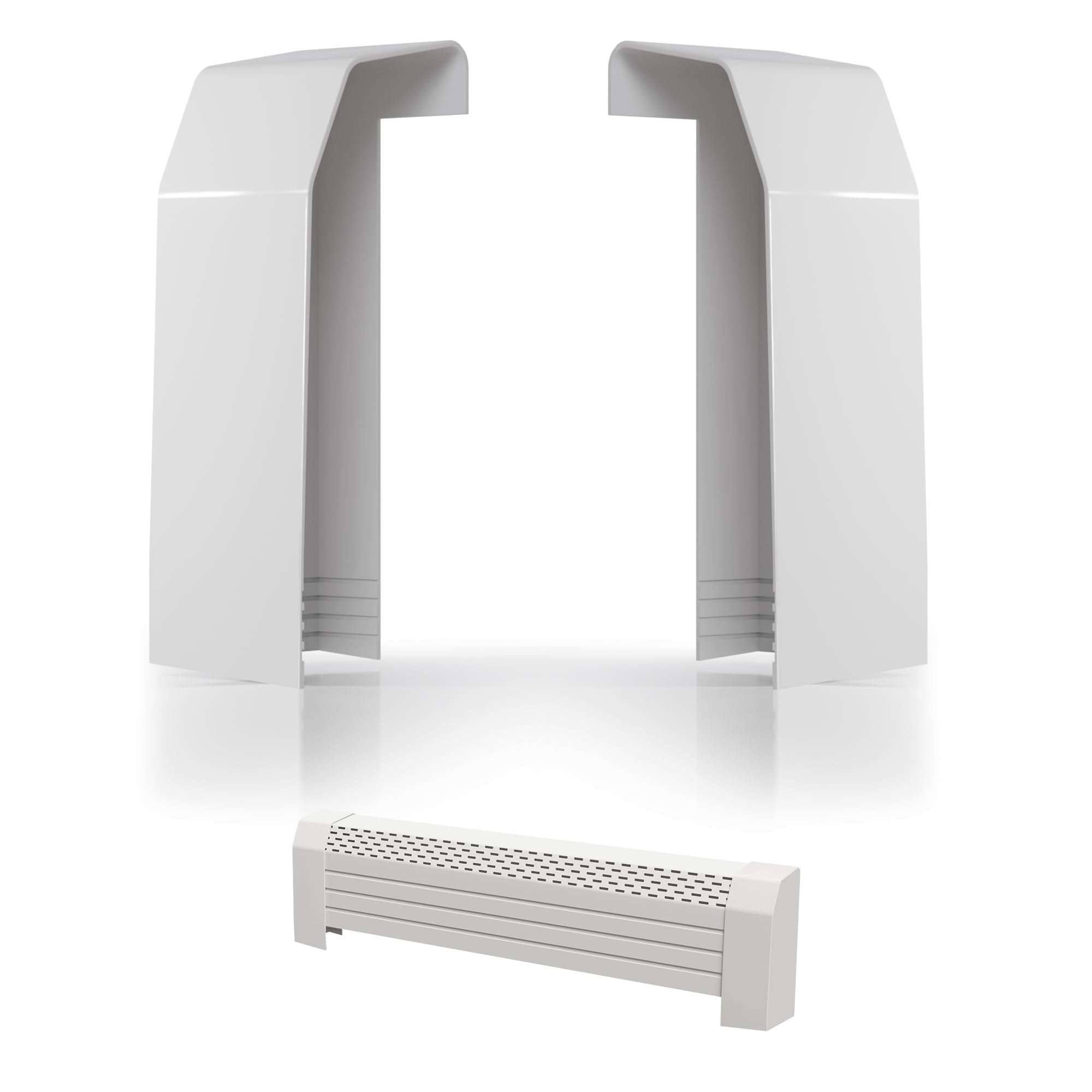 Base Board Heater Electric 2 Pack End Caps For Baseboard Heater Covers ...
