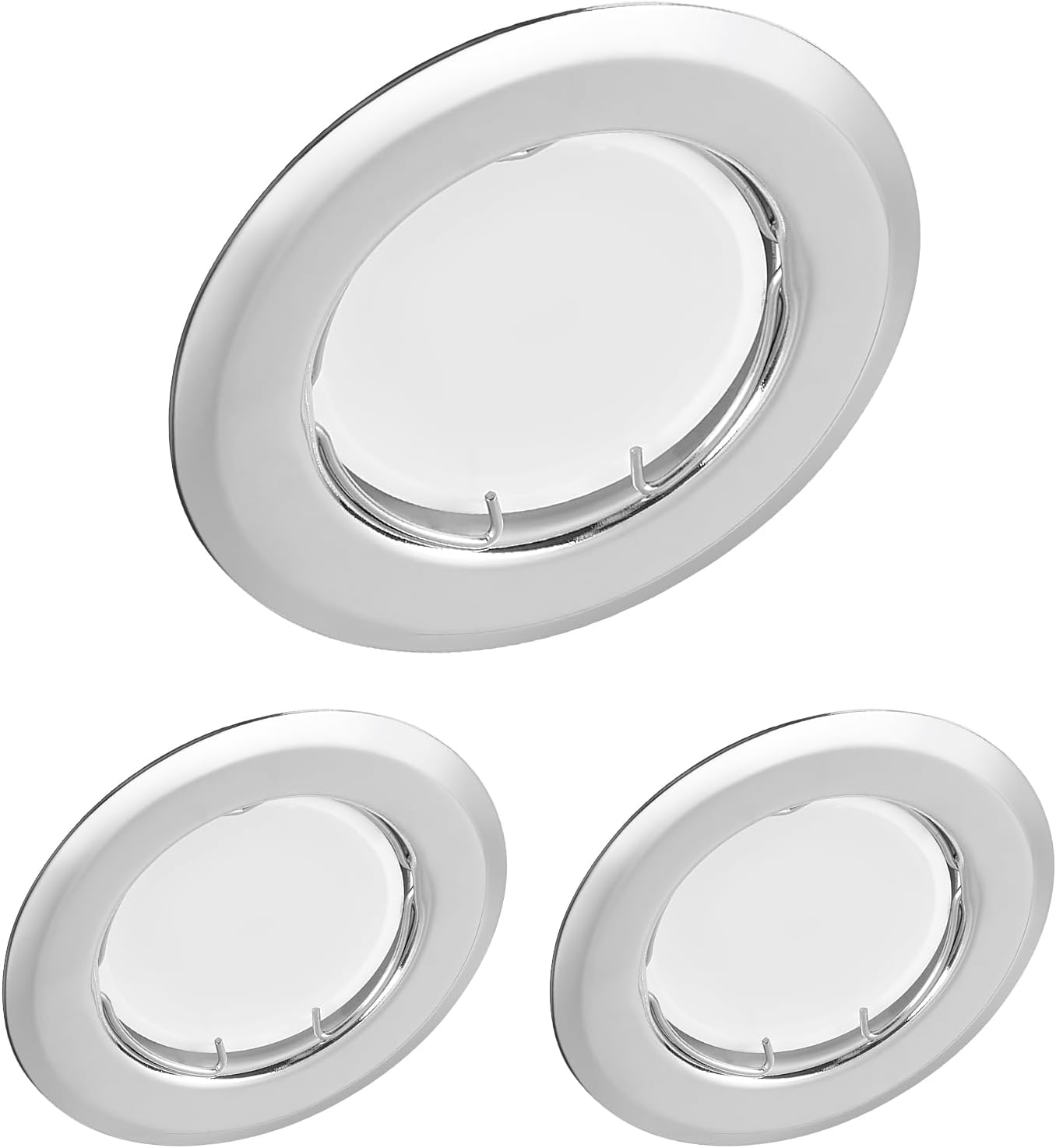 HCFEI Lot 3 spots led encastrable plafond diametre 55mm 3W 220V, Blanc ...