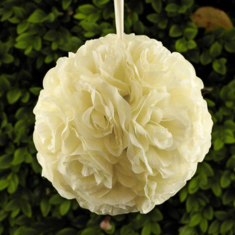 White Flower Pomander Centerpiece