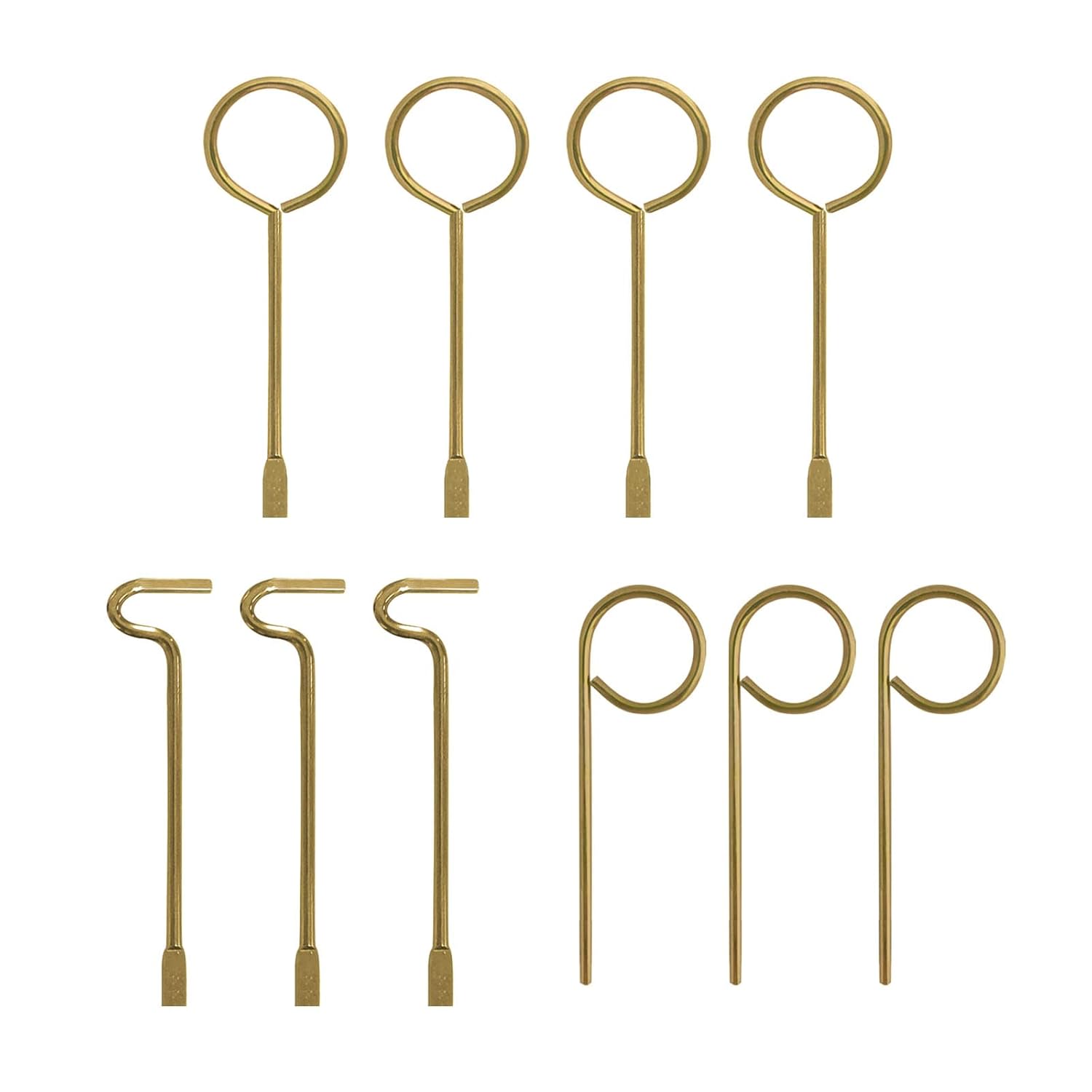 Interior Door Key for Bathroom Bedroom, Emergency Key for Door Knob ...