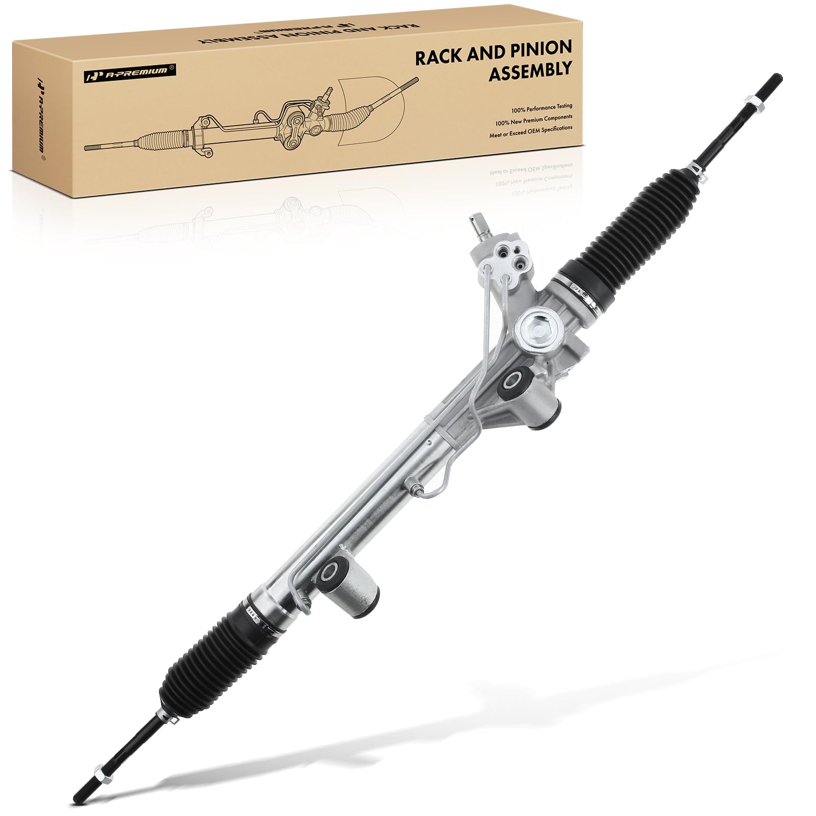A-Premium Power Steering Rack and Pinion Assembly, with Boots ...