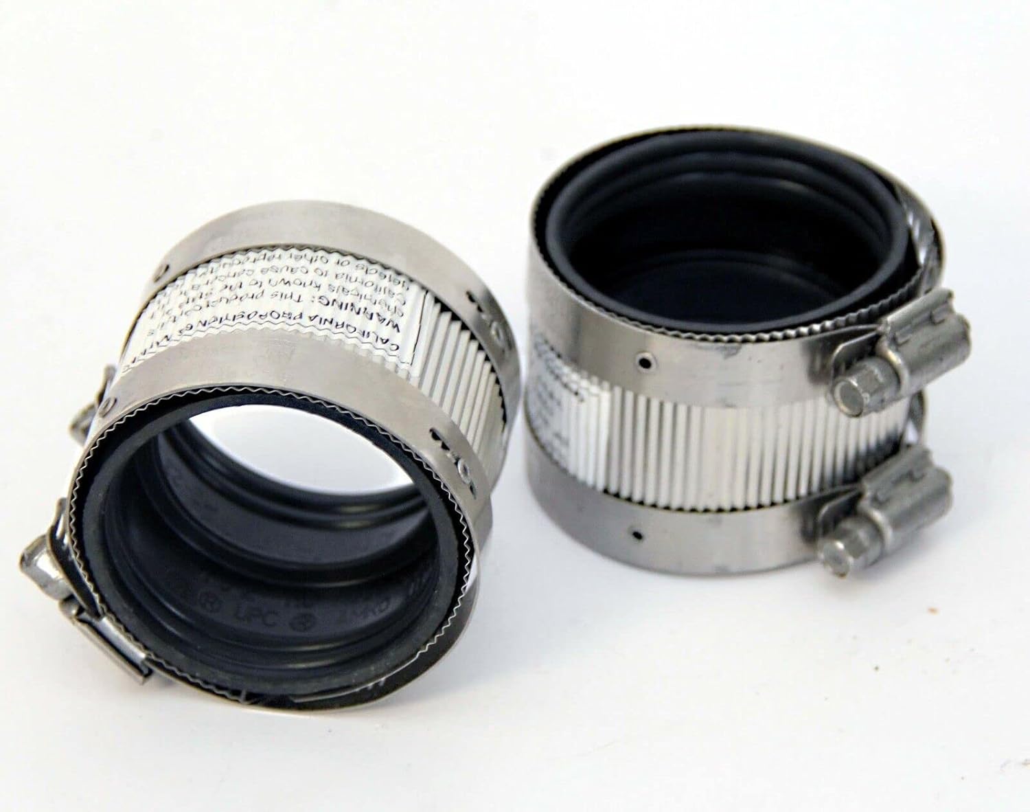 Amazon.com: MIFAB MI-HUB-2 stainless steel shielded No hub rubber ...