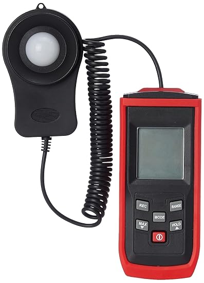 Real Instruments Digital Lux Meter Light Meter Digital Illuminance ...