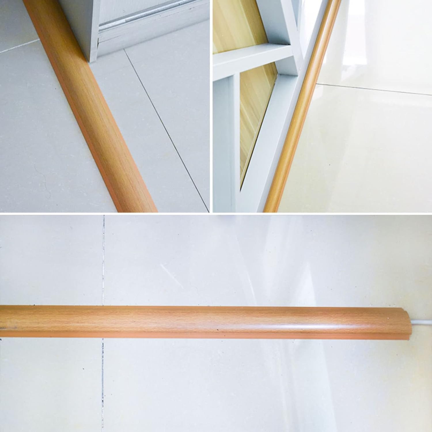 Amazon.com: HAIXHX Wood-Effect Cord Covers for Floor, Stainless Steel ...